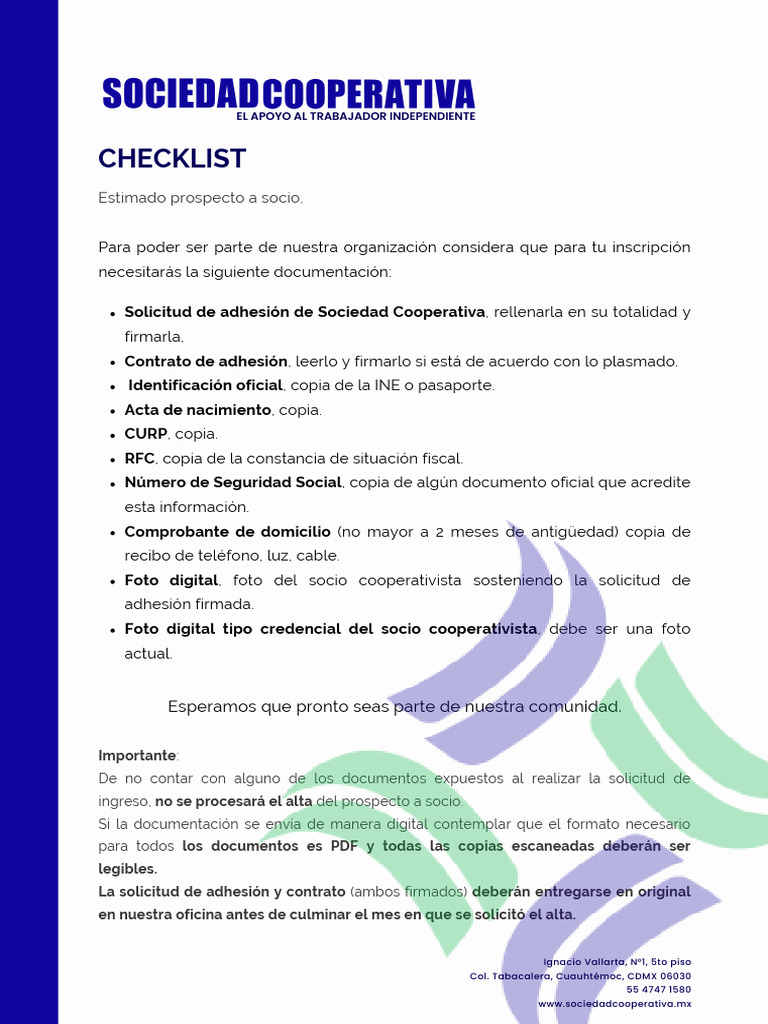 SC Checklist | PDF
