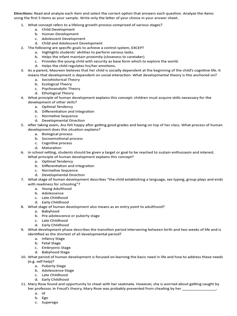 Child-and-Adolescent | Download Free PDF | Developmental Psychology | Id