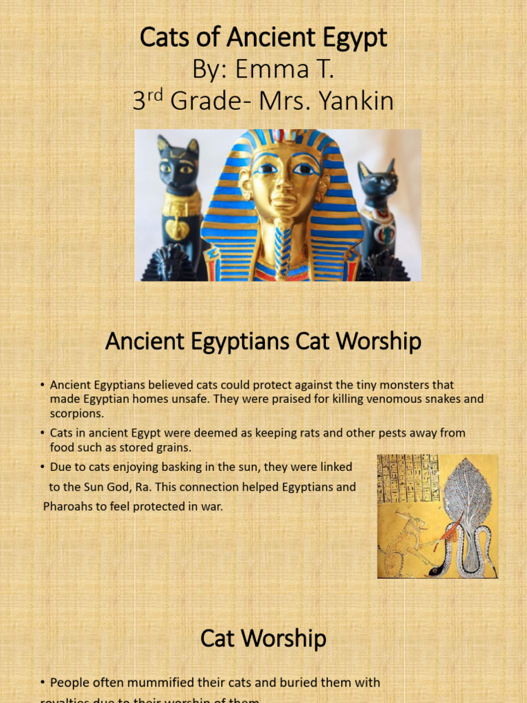 Cats of Ancient Egypt | PDF