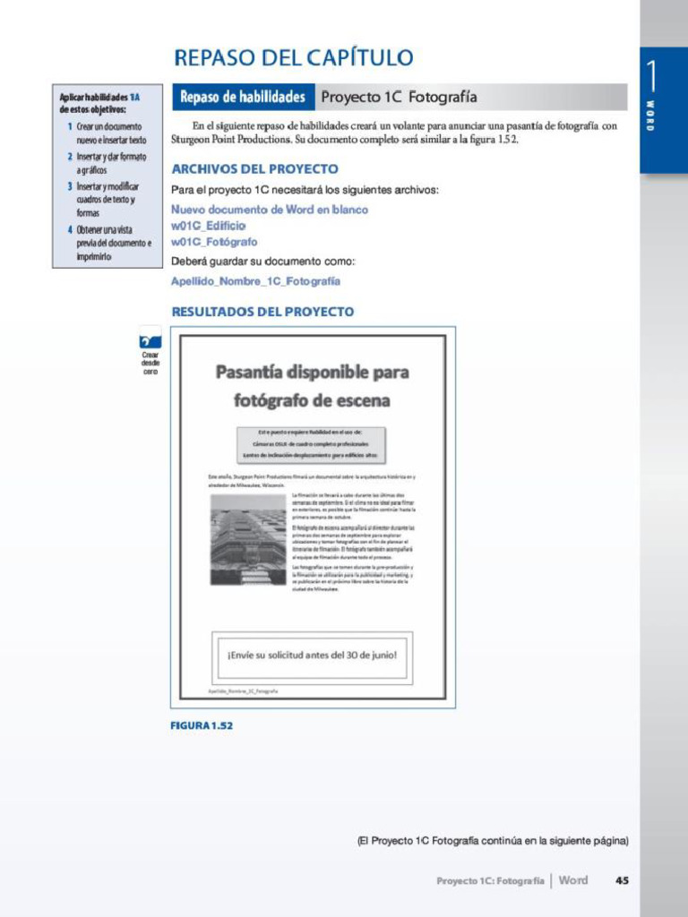 Proyecto 1C - Microsoft Word | PDF