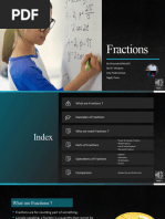 Grade 8 Fractions Notes | PDF