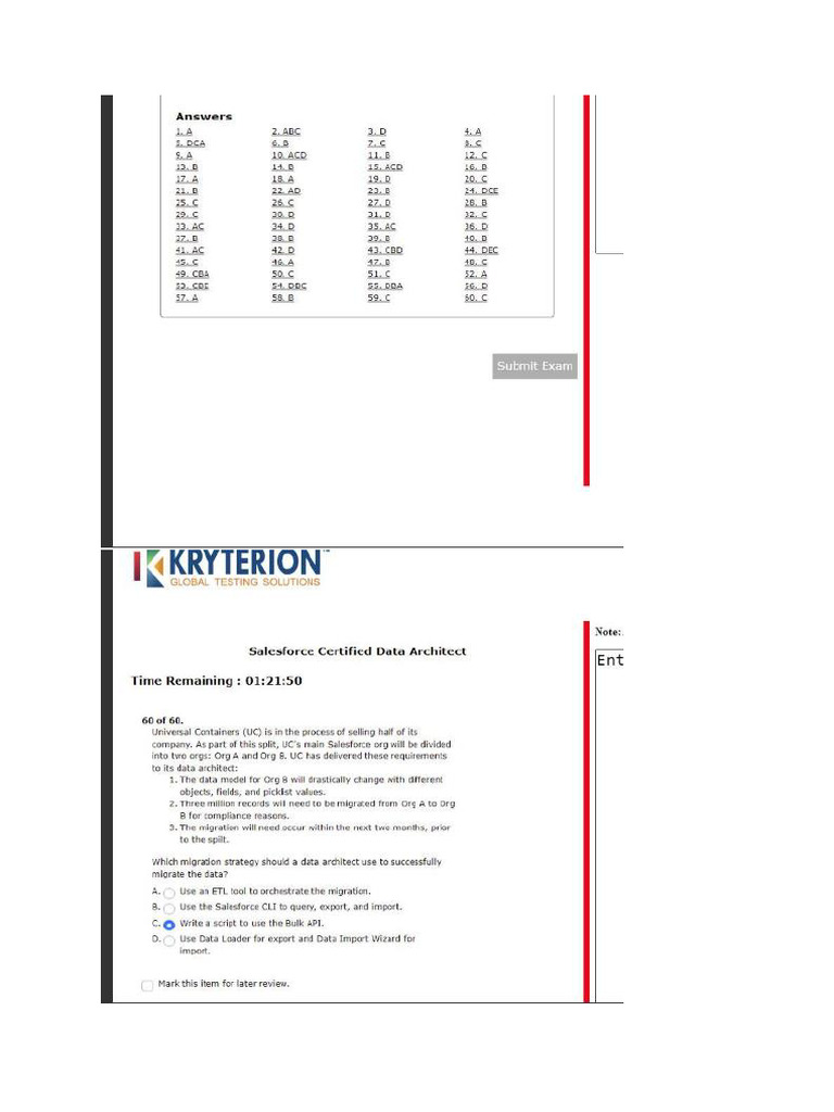 Salesforce Data Architect Pdf