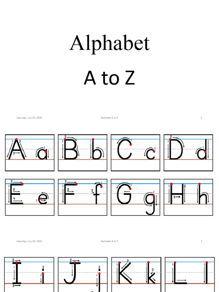 Alphabet (A To Z) Writing | PDF | Myanmar | Languages Of Asia