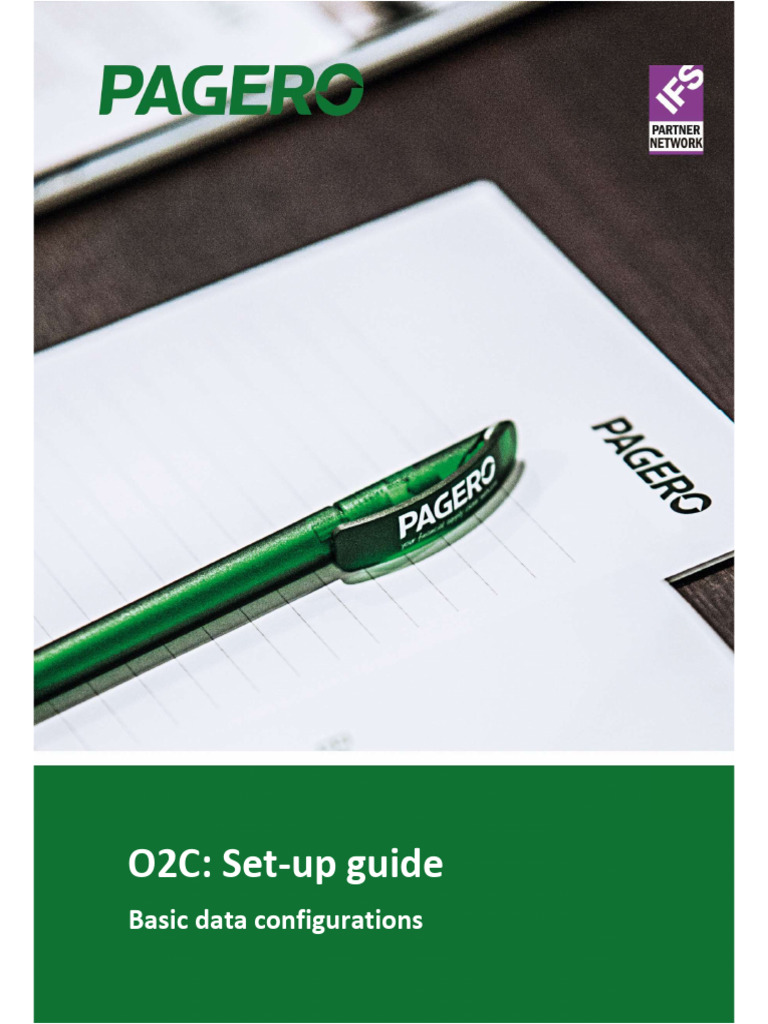 IFS and Pagero - O2C - Setup Guide - Version 1.0C | PDF | Invoice ...