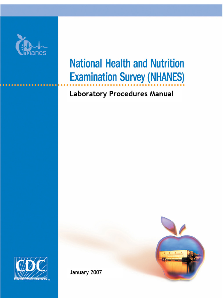 NHANES Lab Manual | PDF