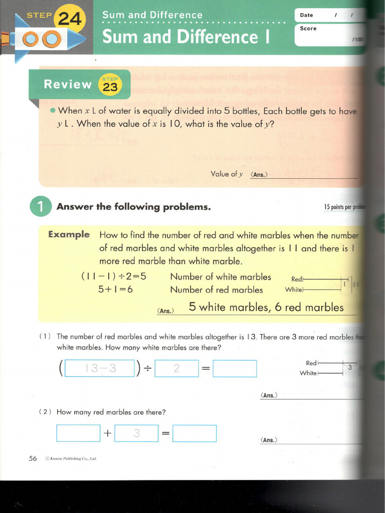 Math Word Problems | PDF