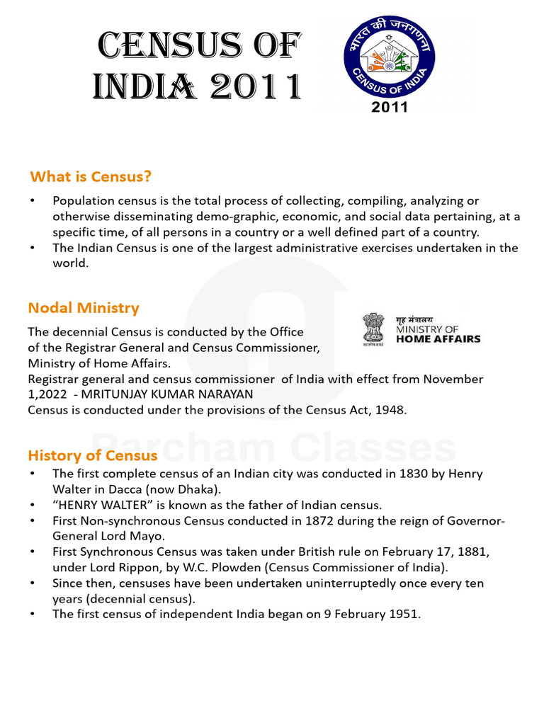 India Census 2011 Overview and Insights | PDF | Asia | South Asia