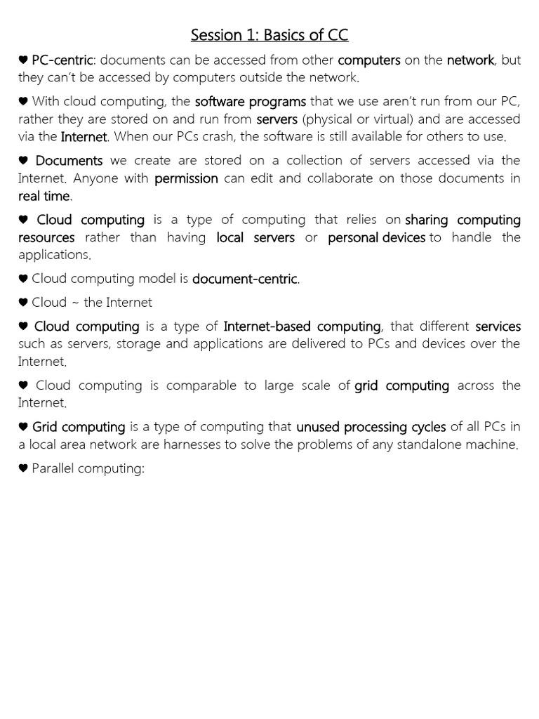 Cloud Computing (1) | PDF | Virtual Machine | Cloud Computing