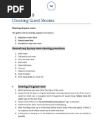 Housekeeping Room Status Report | PDF