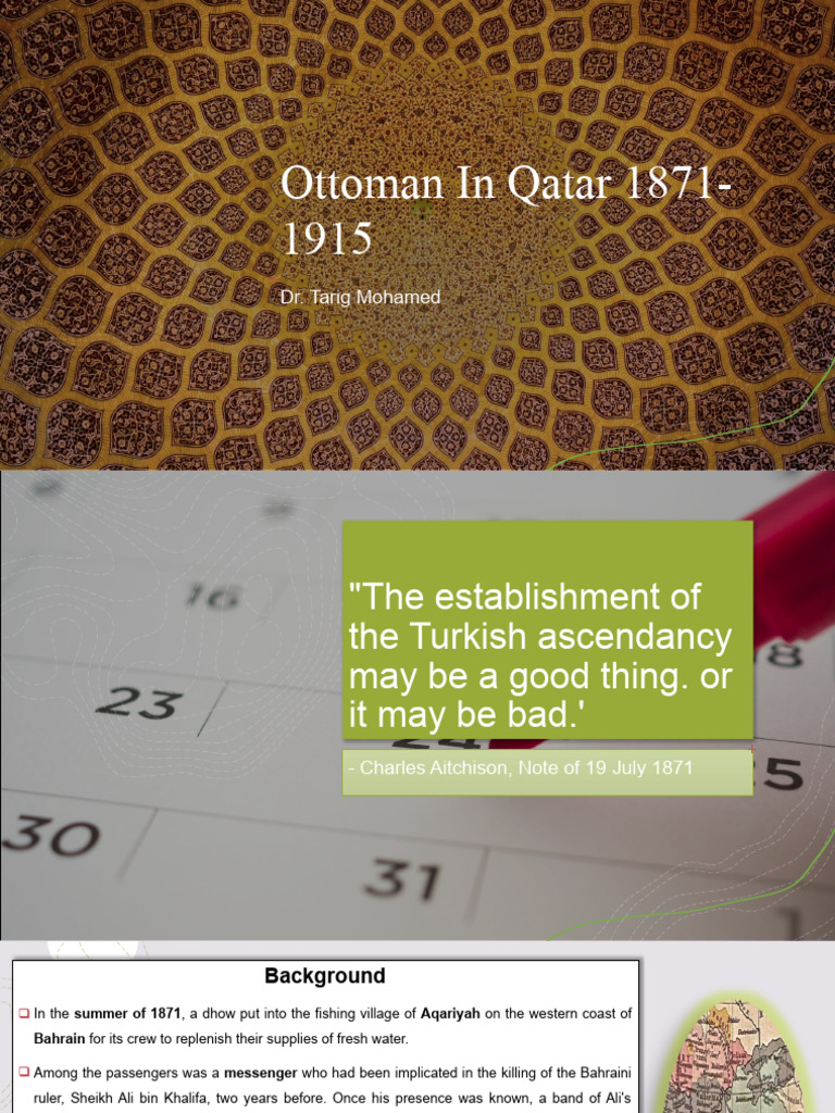 3 - Ottoman in Qatar 1871-1915 | PDF | Qatar