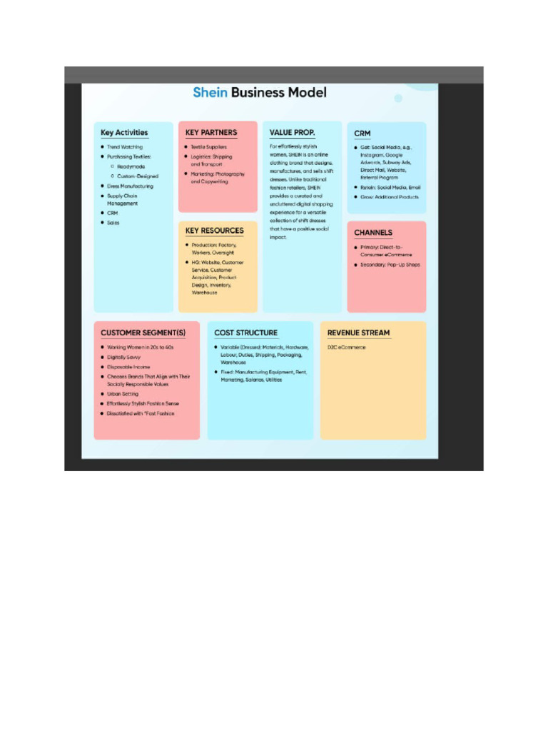 Shein Case Study | PDF