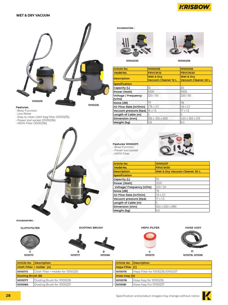 Cleaning Brochure-28 | PDF | Vacuum Cleaner | Equipment