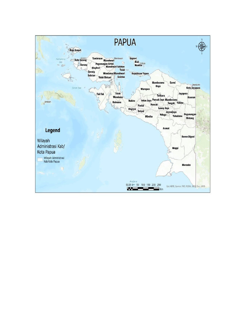 Peta Papua | PDF