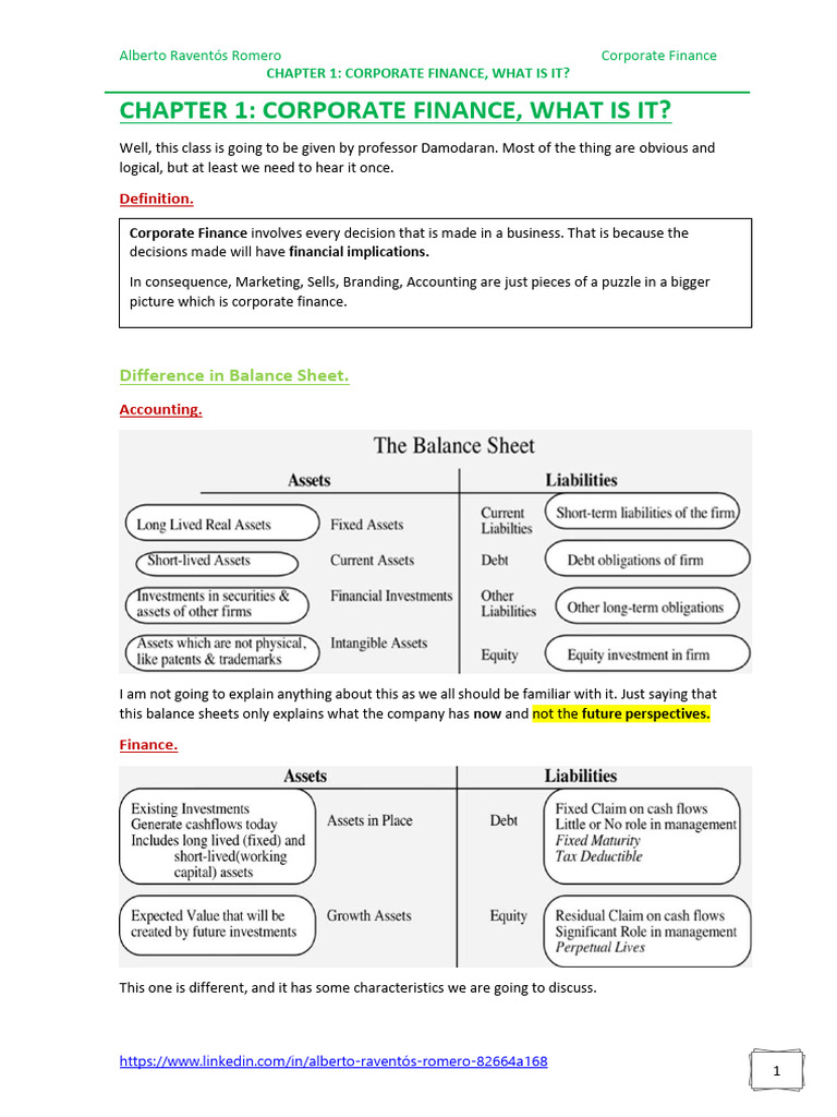 Chapter 1 | PDF | Equity (Finance) | Investing