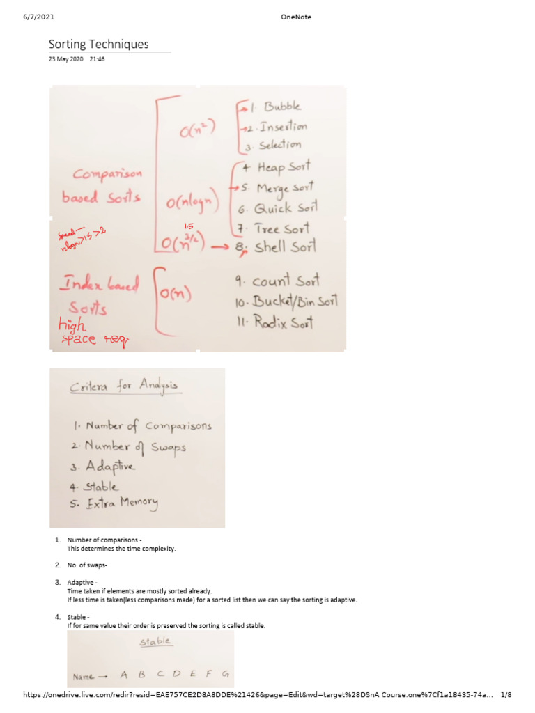 Sorting | PDF | Theoretical Computer Science | Computer Programming