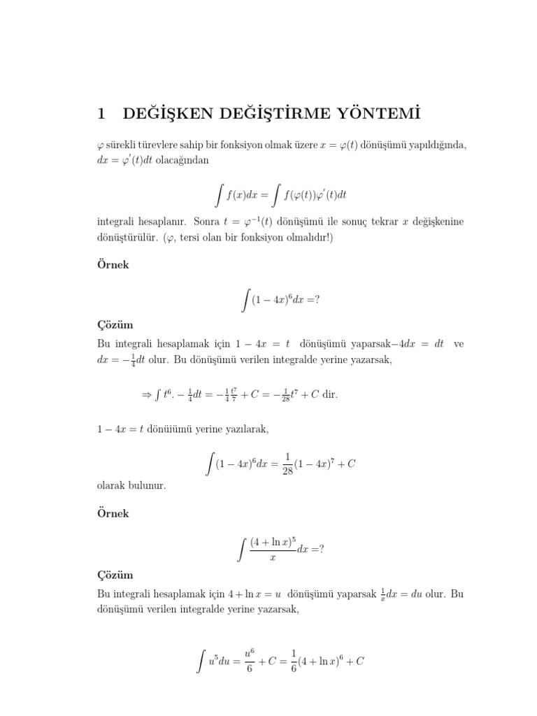 Sakarya University CALCULUS 1 STUDY NOTES 2 | PDF