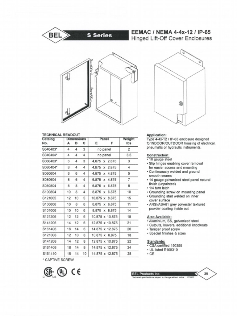 S Series Catalog en | PDF