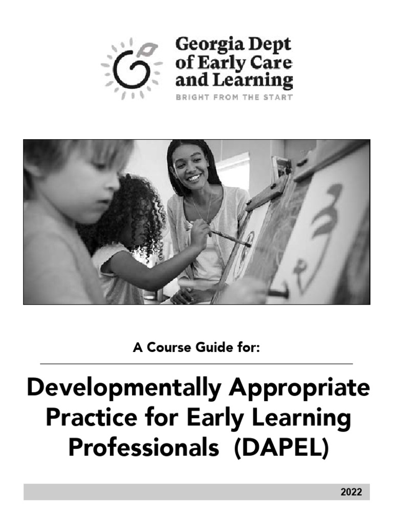 Dapel Course Guide English | PDF | Learning | Child Development