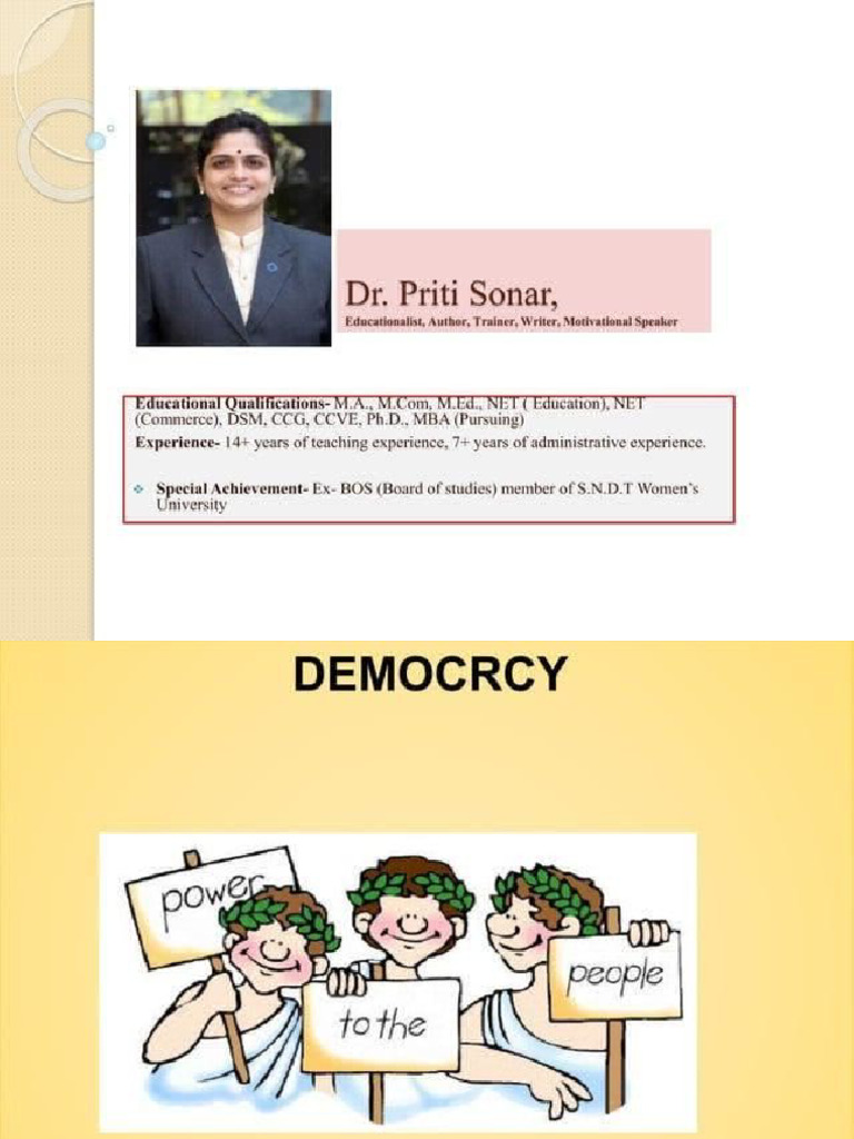 Dimensions of Democracy | PDF