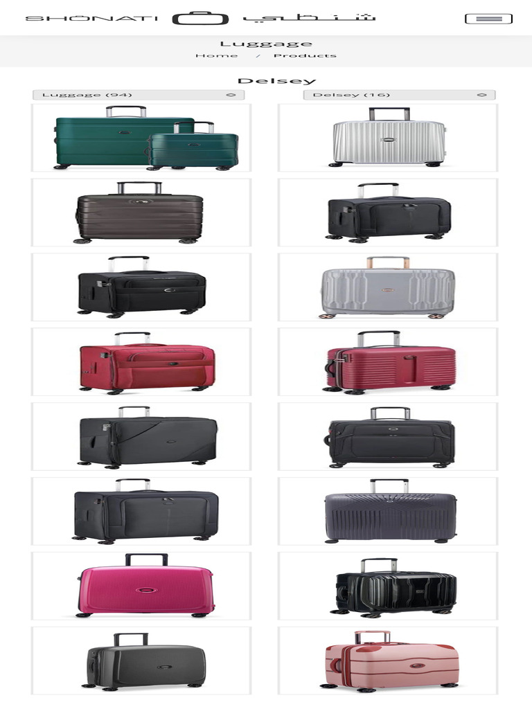 SHONATI Largest Luggage Showroom | PDF
