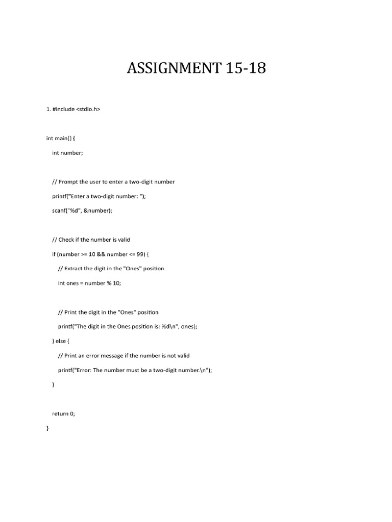 Assignment 15 18 | PDF