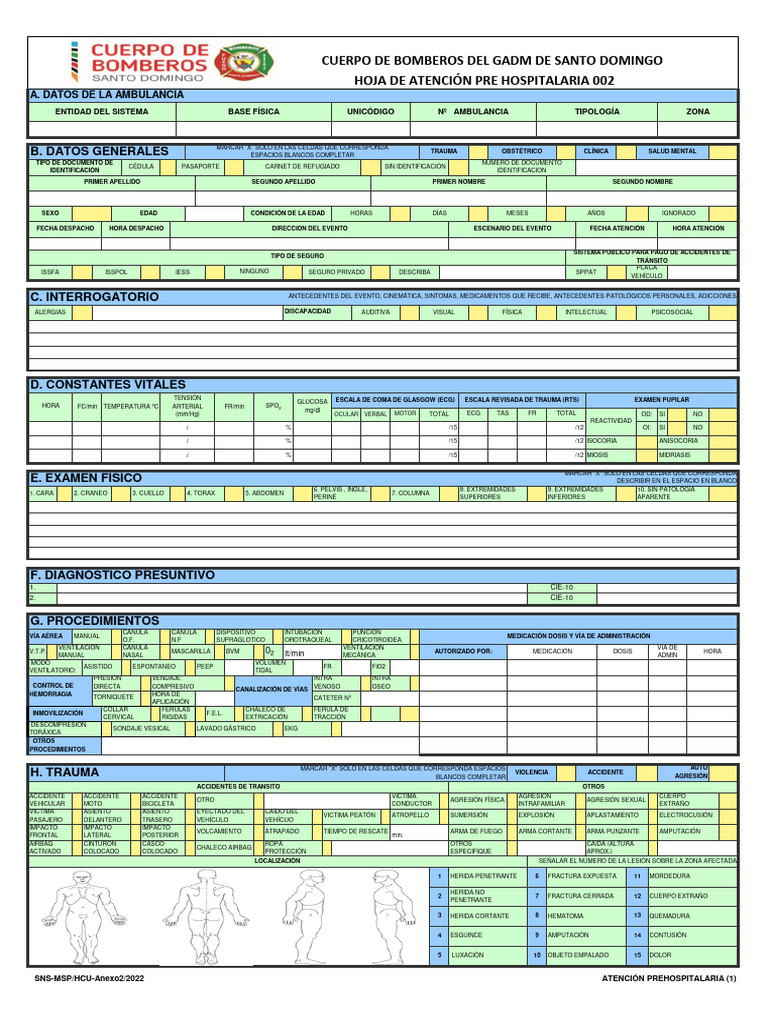 Hoja 002 Final 2022 CBSD | PDF | Parto | Reanimación cardiopulmonar