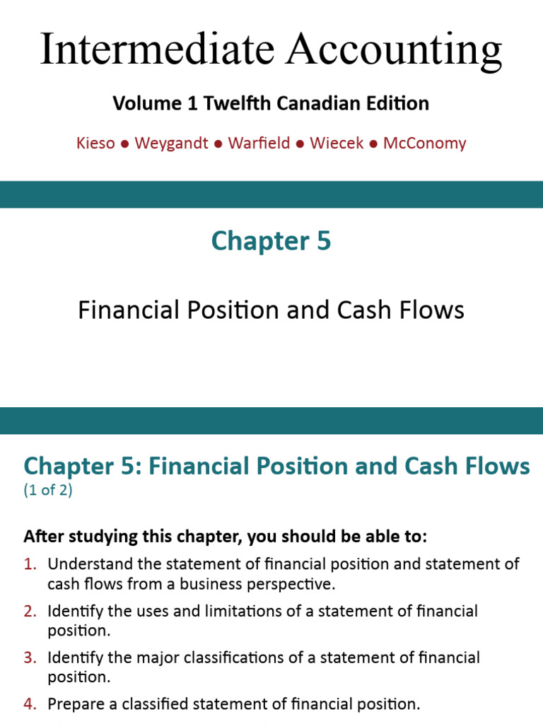 Ch05 Intermediate Accounting | PDF | Balance Sheet | Cash Flow Statement