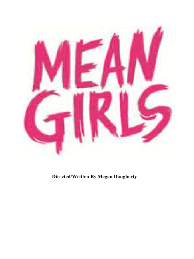 Mean Girls Script | PDF
