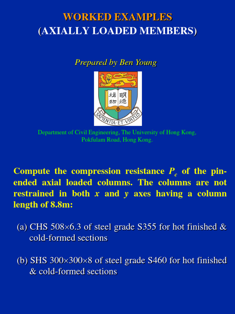 Topic 3 - Part 3 (Column Examples) | Download Free PDF | Civil ...