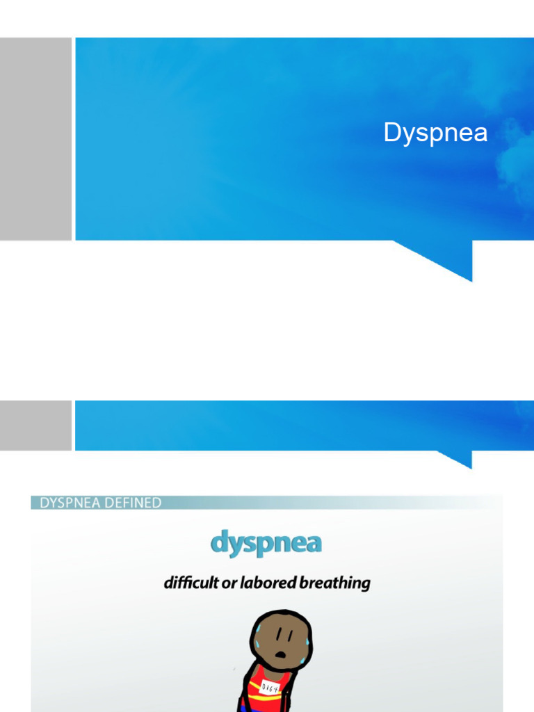 Dyspnea (Medicine 2) | PDF