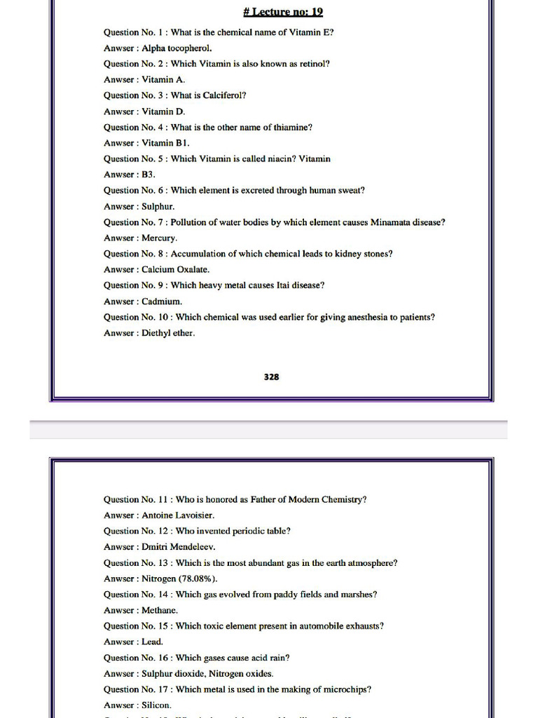 Chemistry Lec 1 | PDF