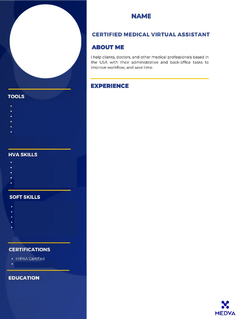 Medva Resume Template | PDF
