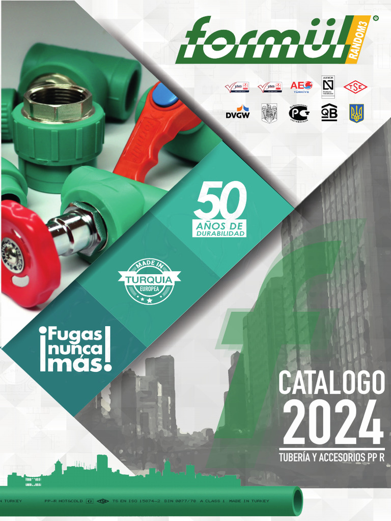 Catalogo Formul 2024-1 | PDF | Ingeniería Química | Física Aplicada e Interdisciplinaria
