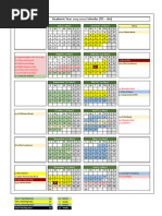 UAF Academic Calendar 2023-2026 | PDF | Educational Stages | Schools