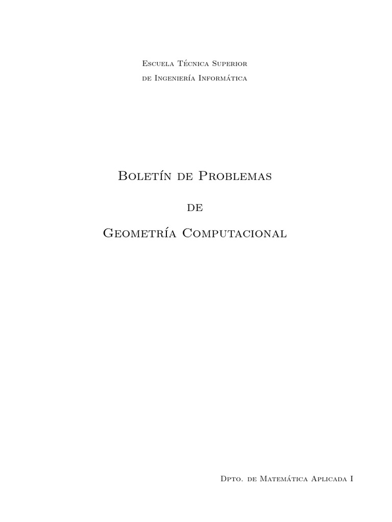 Main | PDF | Conjunto convexo | Vector Euclidiano