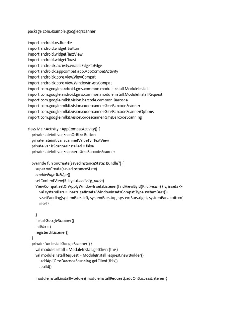 MainActivity KT | PDF | Mobile Linux | Input/Output MainActivity KT | PDF | Mobile Linux | Input/Output