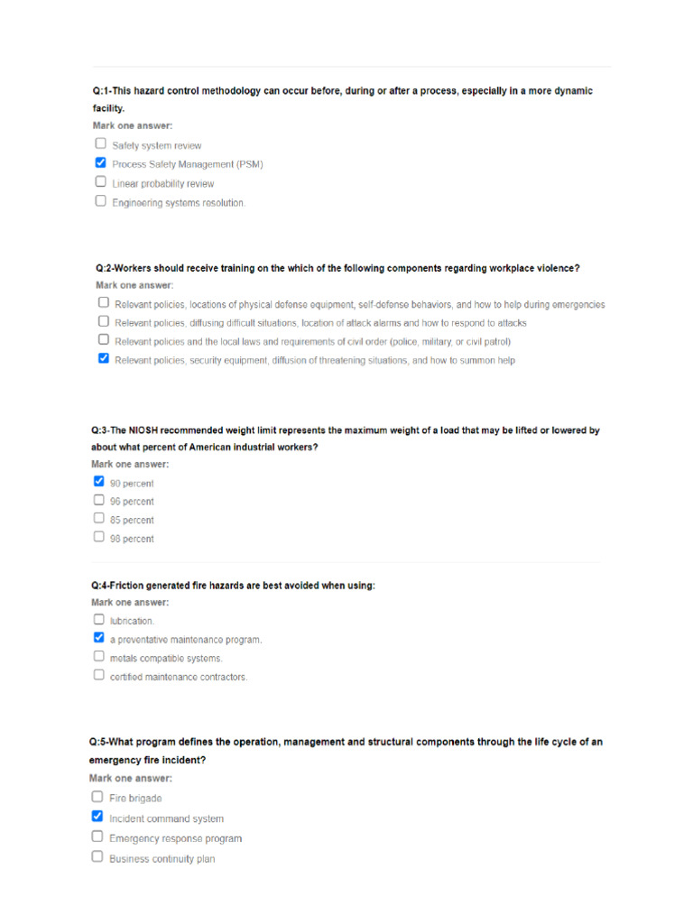 ASP Sample Questions & Answers | PDF