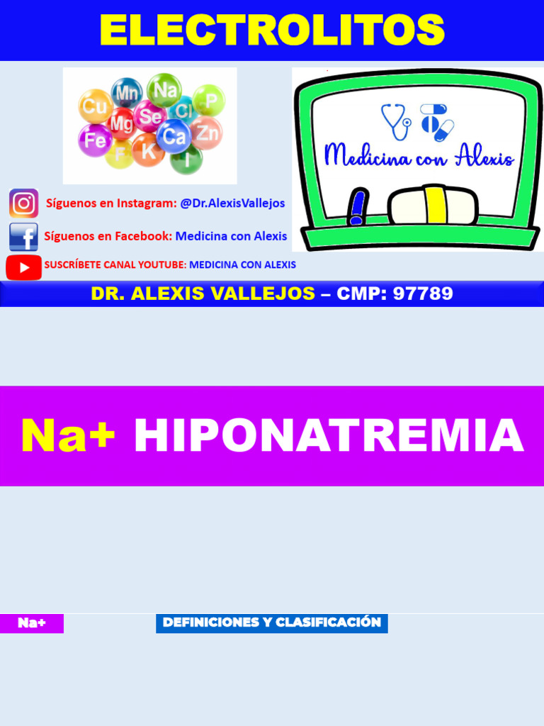 7° Electrolitos | PDF