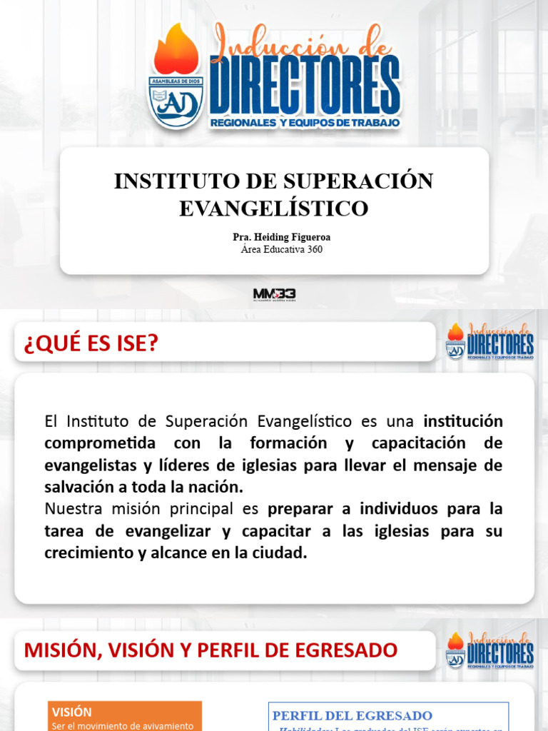 Ise - Induccion | PDF | Evangélico