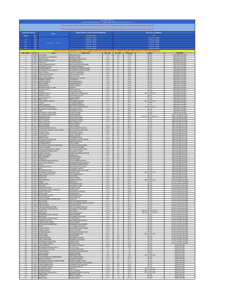 Karachi Pre Engineering For Web | PDF