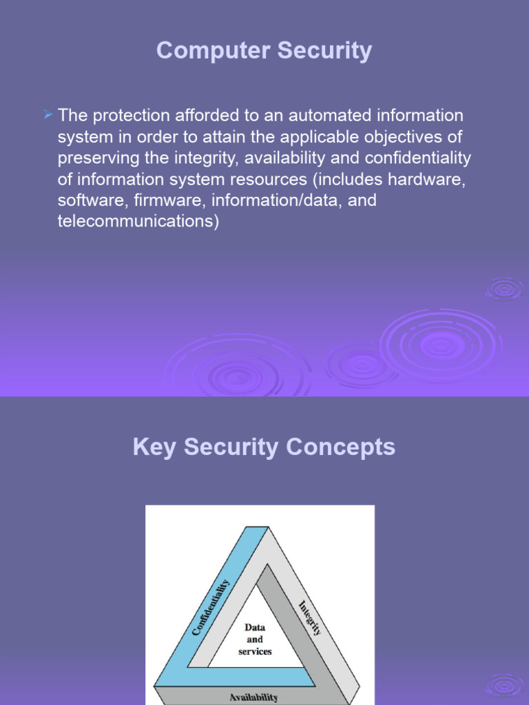 Lectures 4 - To - 6 Security Frameworks | PDF | Information Security | Security