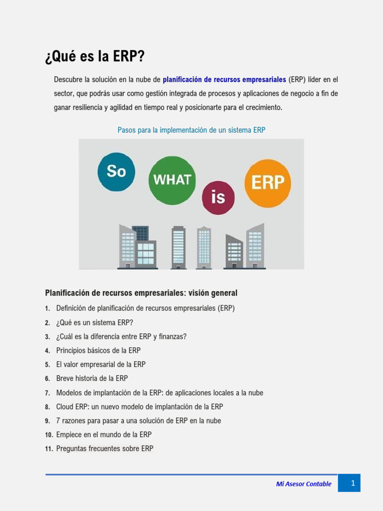 Sesion 05 - Qué Es La ERP (R) | PDF | Planificación de recursos ...