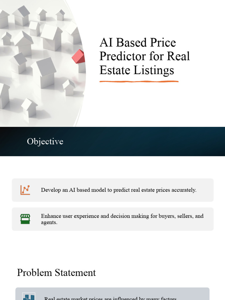 AI Real Estate Price Prediction Model | PDF | Machine Learning ...