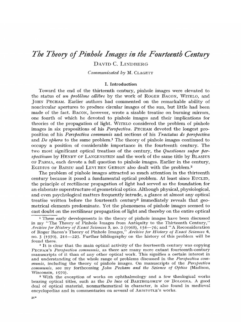 Lindberg 1970 Pdf Optics Geometry