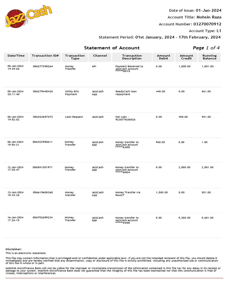 AccountStatement | PDF | Debit Card | Credit Card