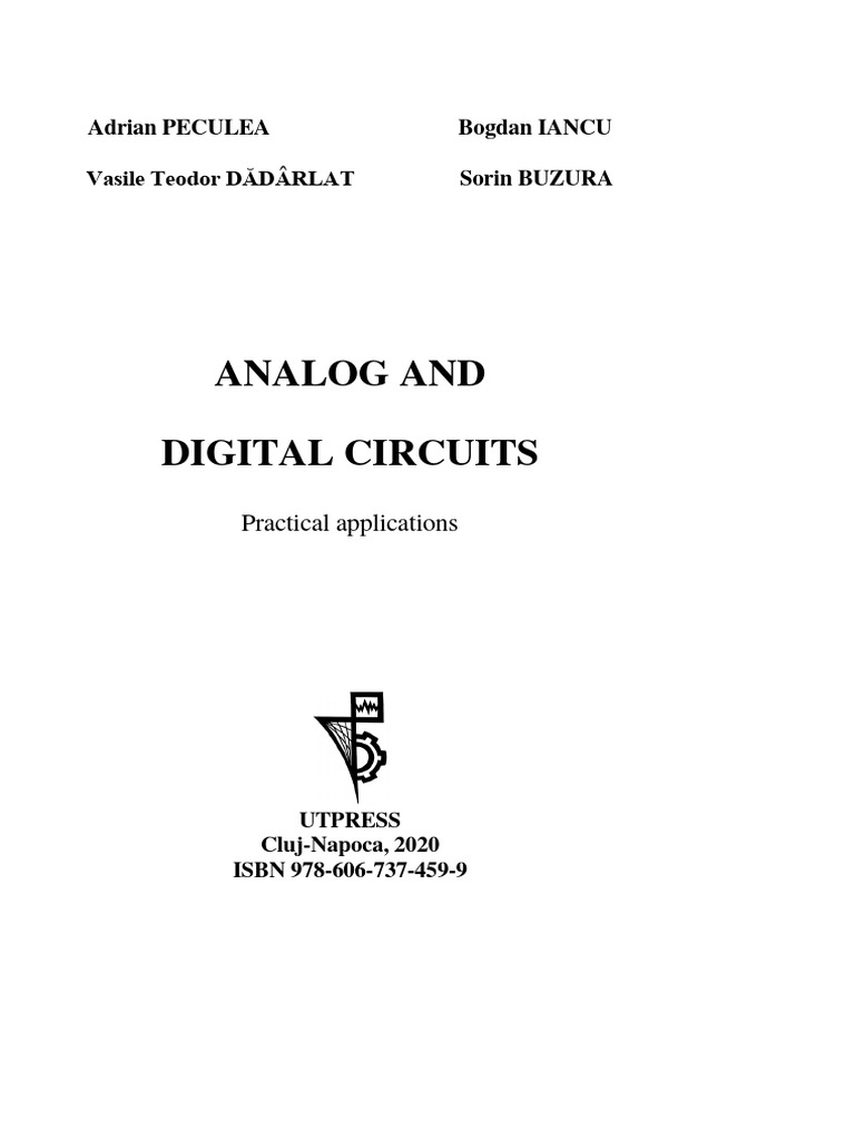 Analog and Digital Circuits | PDF | Cmos | Logic Gate