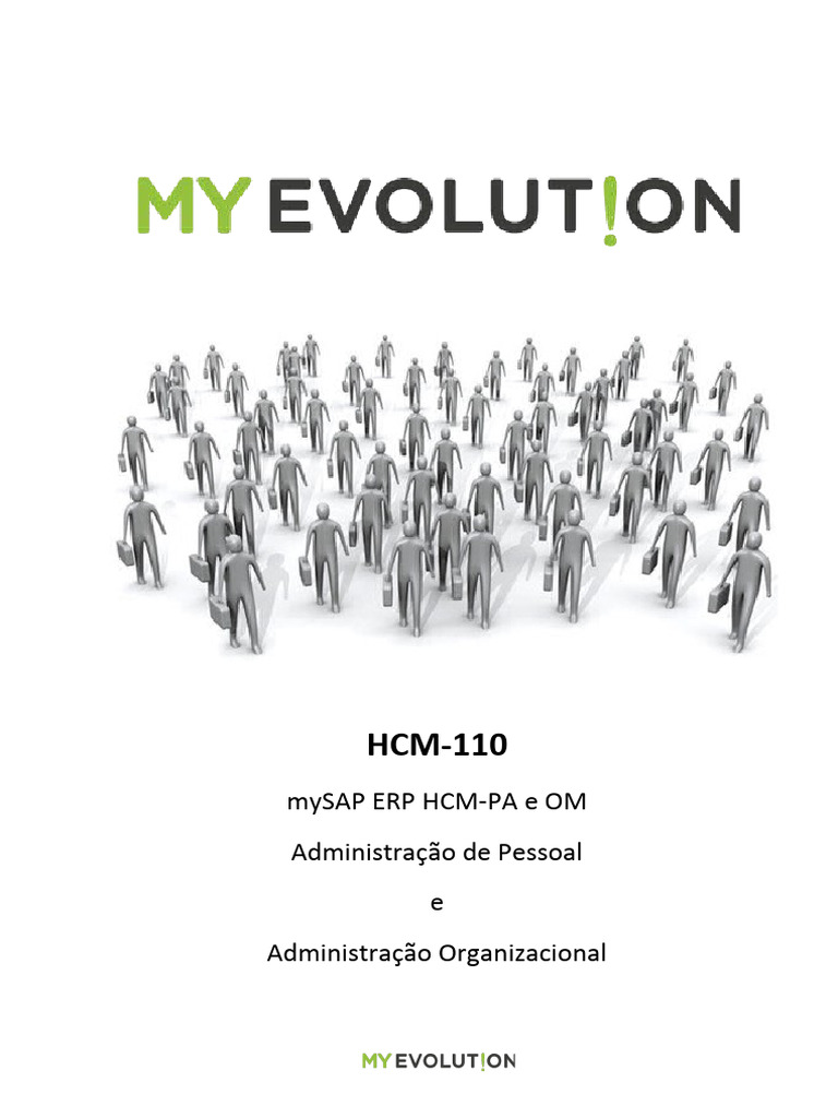 Manual HCM-PA e OM | PDF | Recrutamento | Planejamento de recursos ...