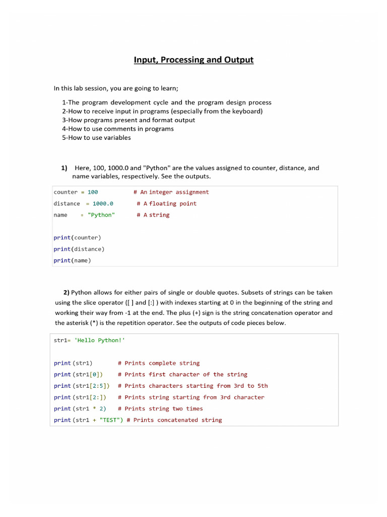 Lab - Week 2 (2021-2022) | PDF