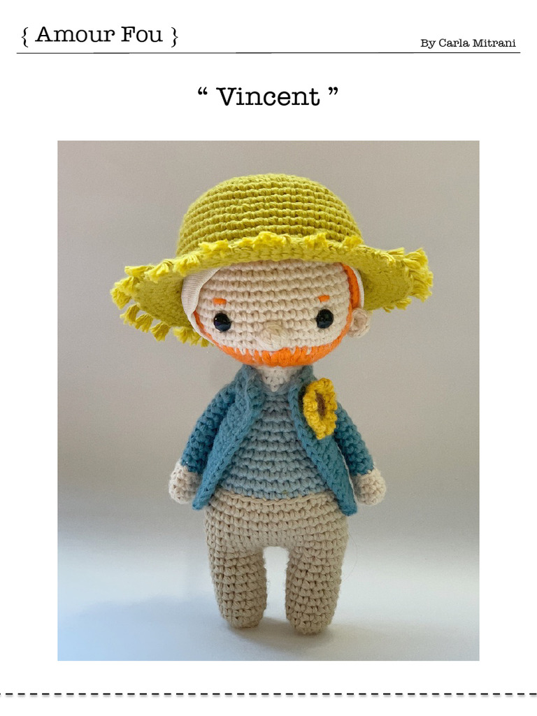 Vincent ENGLISH | PDF | Crochet | Yarn