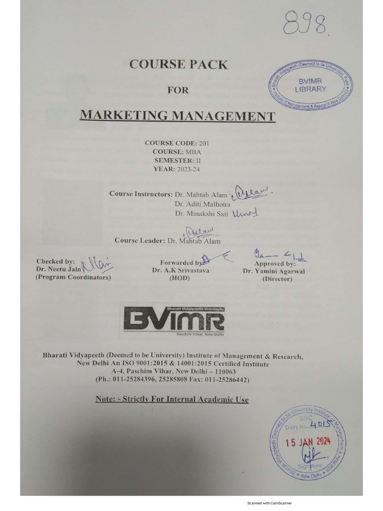 Instructor Profiles and MBA Course Overview | PDF | Marketing | Value ...